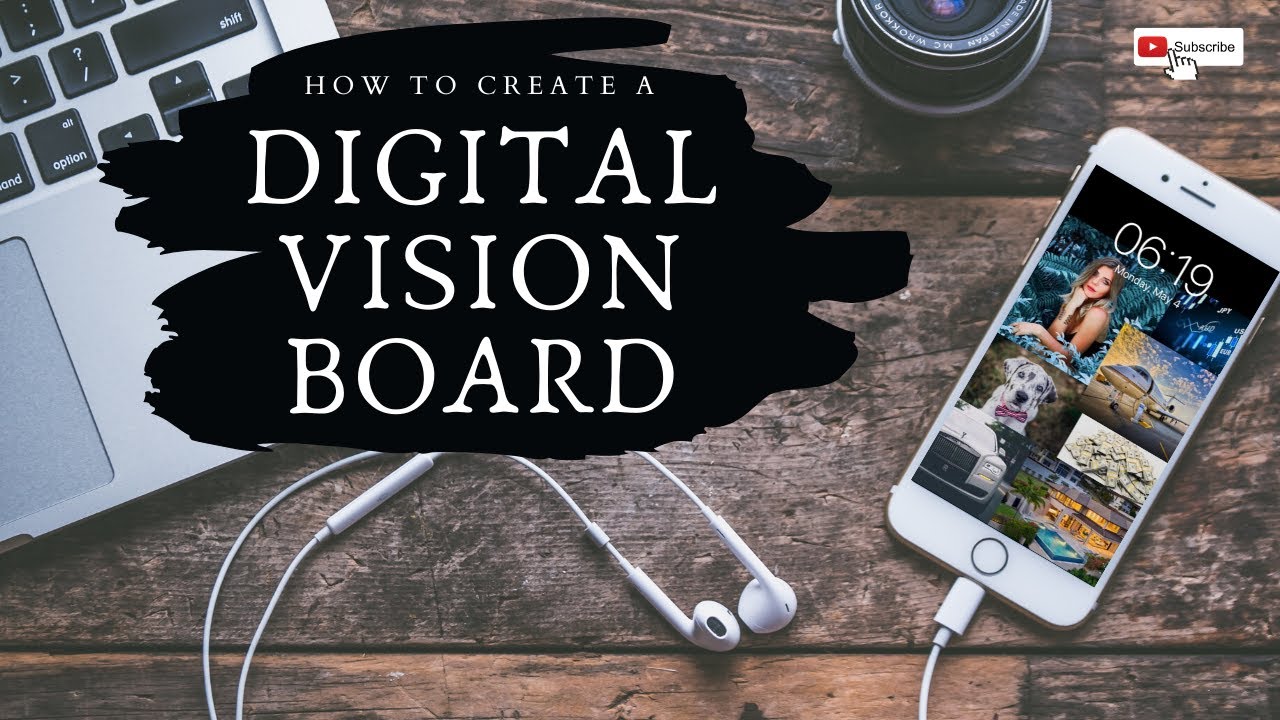 HOW TO CREATE A DIGITAL VISION BOARD | PICSART - YouTube