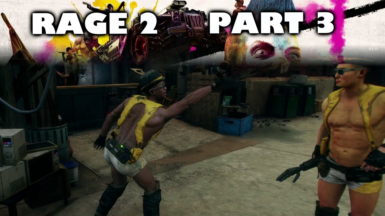 Rage 2 - Part 3 - Broken Tract, Wellspring, Loosum Hagar - YouTube