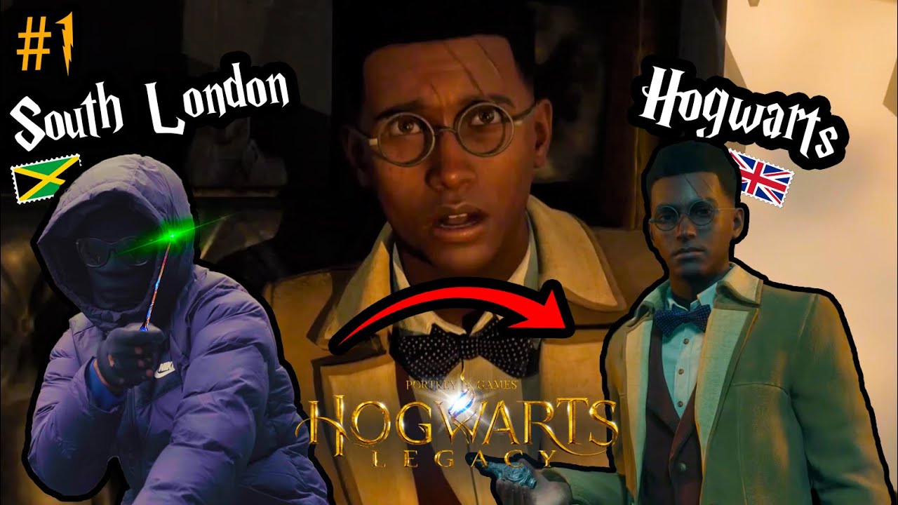 Londoner Goes To Hogwarts For The First Time 🇬🇧🇯🇲 Coleplayz Hogwarts Legacy Part 1 Youtube