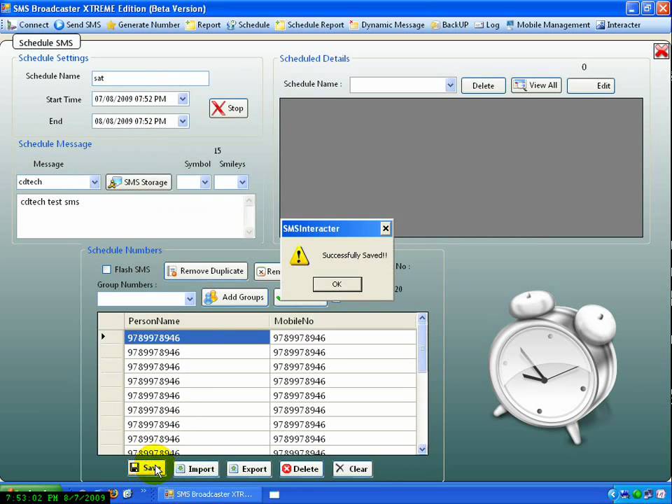 SMS Broadcaster XTREME Edition - BULK SMS Software - YouTube