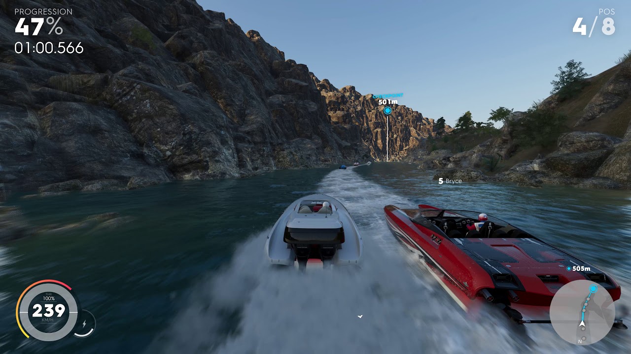 The Crew 2 Lake Mead Powerboat - YouTube