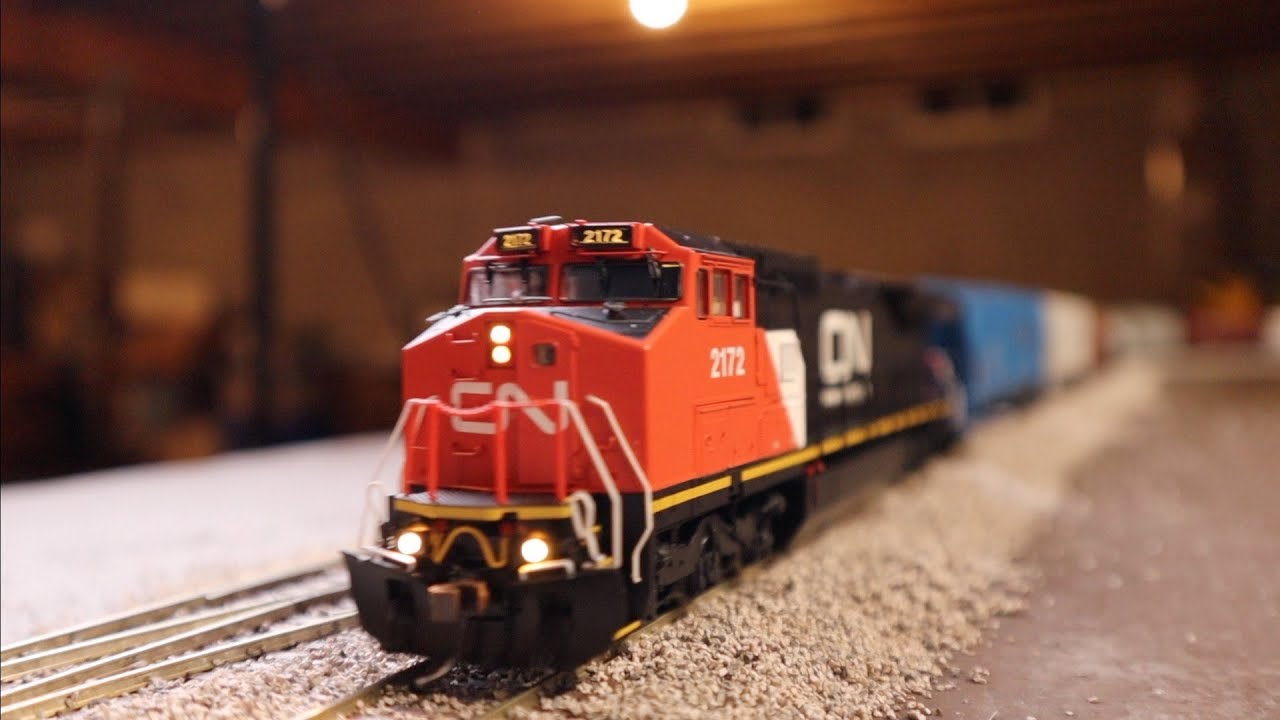 HO Scale Trains With Real Sounds - YouTube