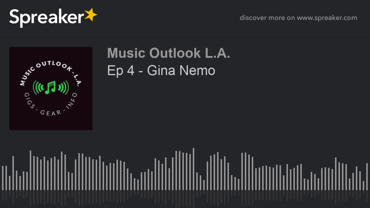 MOLA - Ep 4 - Gina Nemo - Vocalist/Actress/Producer - YouTube