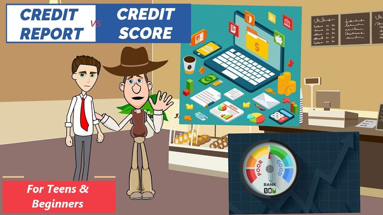 Credit Report vs Credit Score: A Simple Explanation for Kids and ...