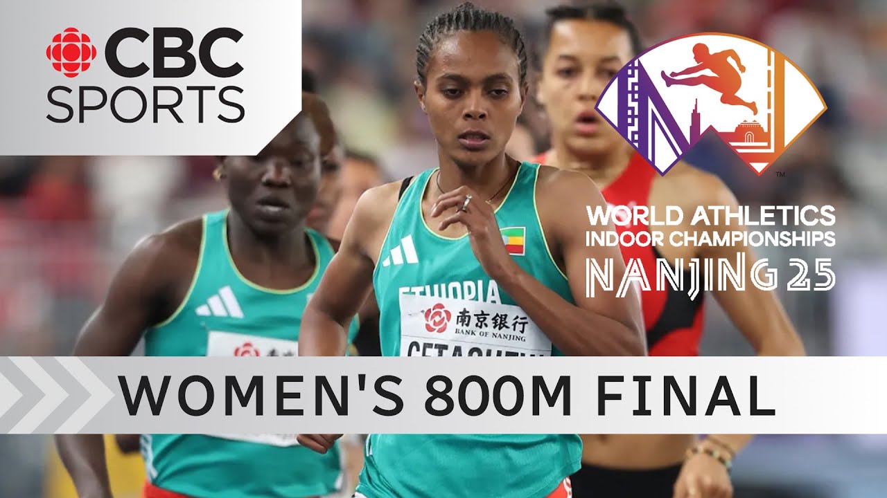 LATE LEAD CHANGE in women's 800m final at World Athletics Indoor ...