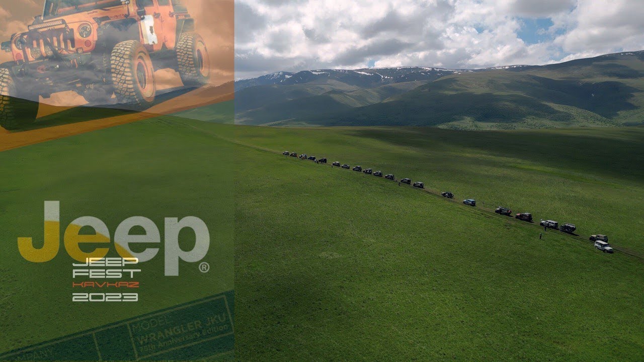 30 jeep wrangler в горах Кавказа! фантастические локации которые стоит увидеть хотя бы раз в ...