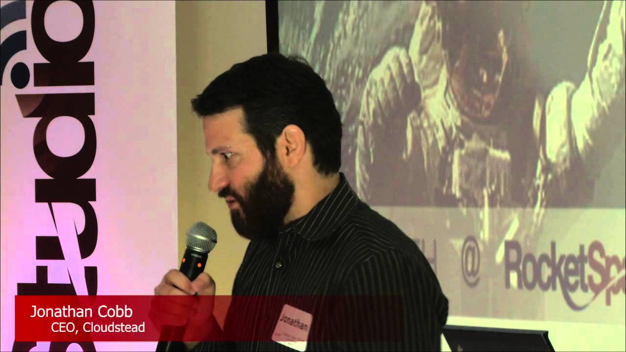 Jonathan Cobb demos @Cloudstead @SFNewTech - YouTube
