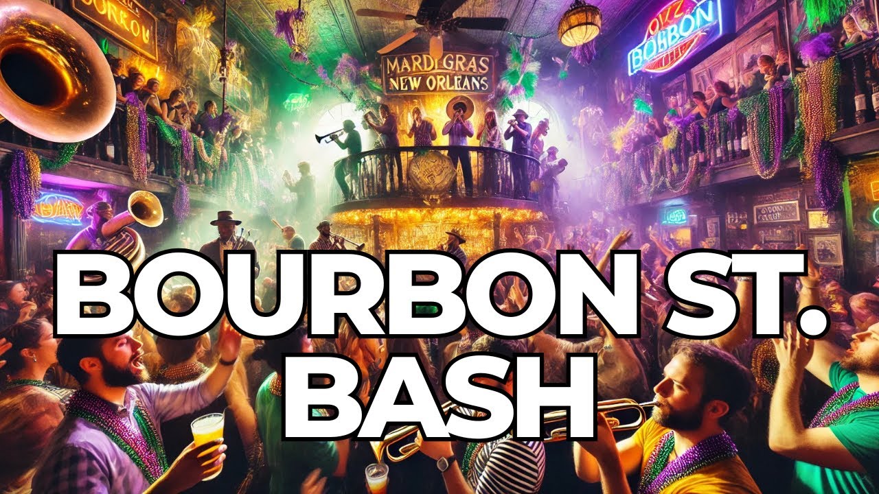 Mardi Gras Bar Bash 🎭🎺 Let the Good Times Roll in NOLA! - YouTube