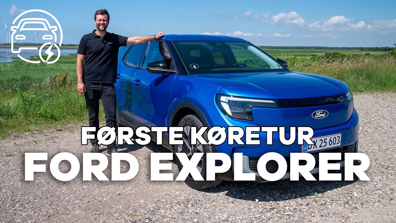 Ford Explorer: Første køretur i den nye elbil | bilguiden - YouTube