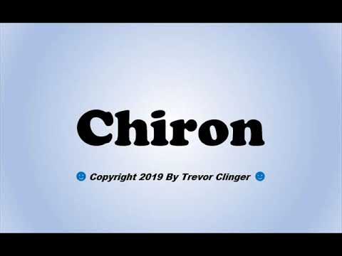 How To Pronounce Chiron - YouTube