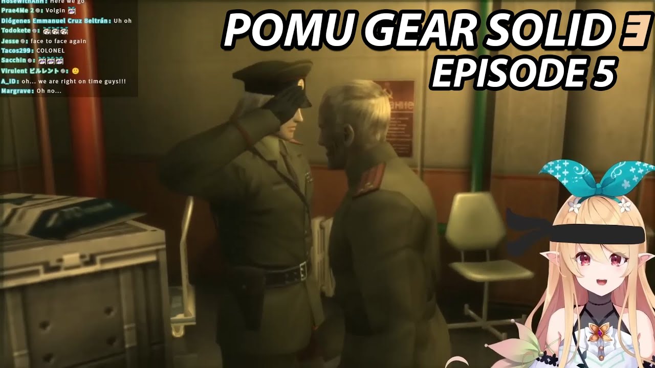 Pomu Rainpuff plays Metal Gear Solid 3 (Highlights EP5: Colonel Volgin ...