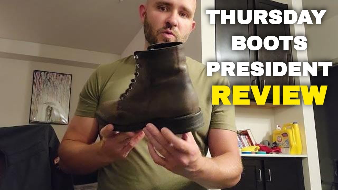 Thursday Boots President Tobacco Review After 1 Year - YouTube