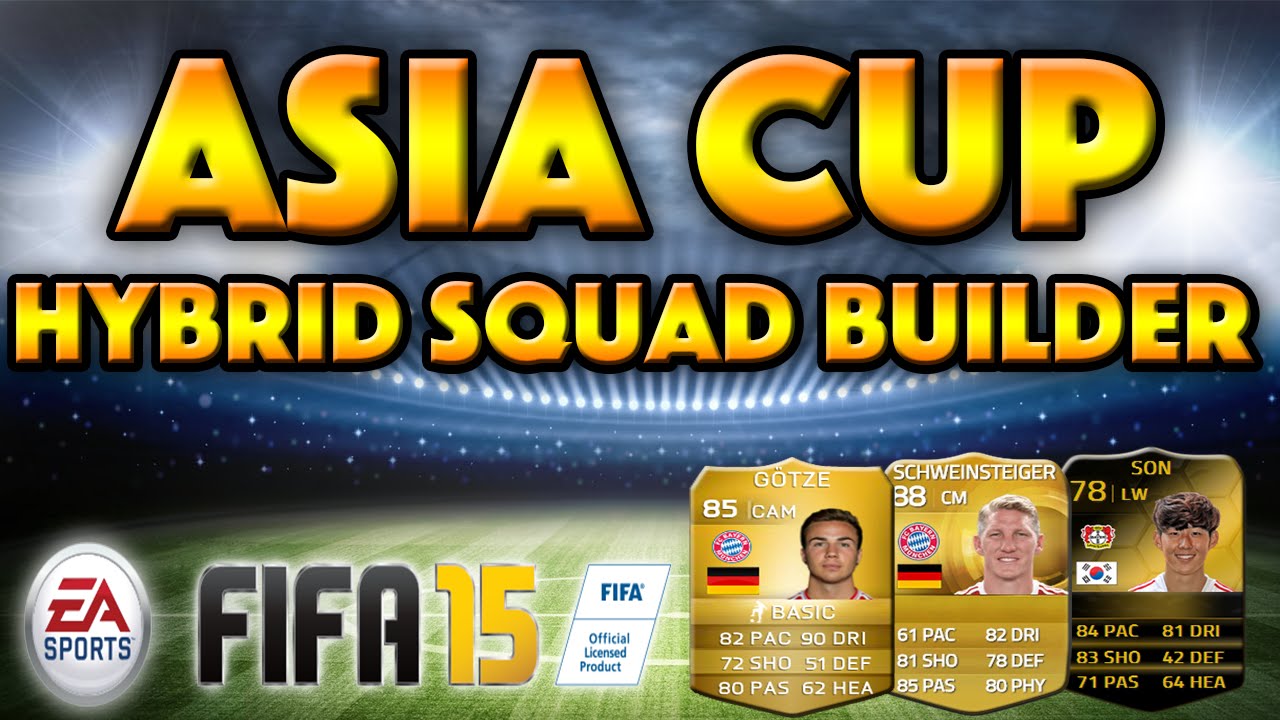 FIFA 15 AFC ASIAN CUP | OP HYBRID SQUAD BUILDER - YouTube