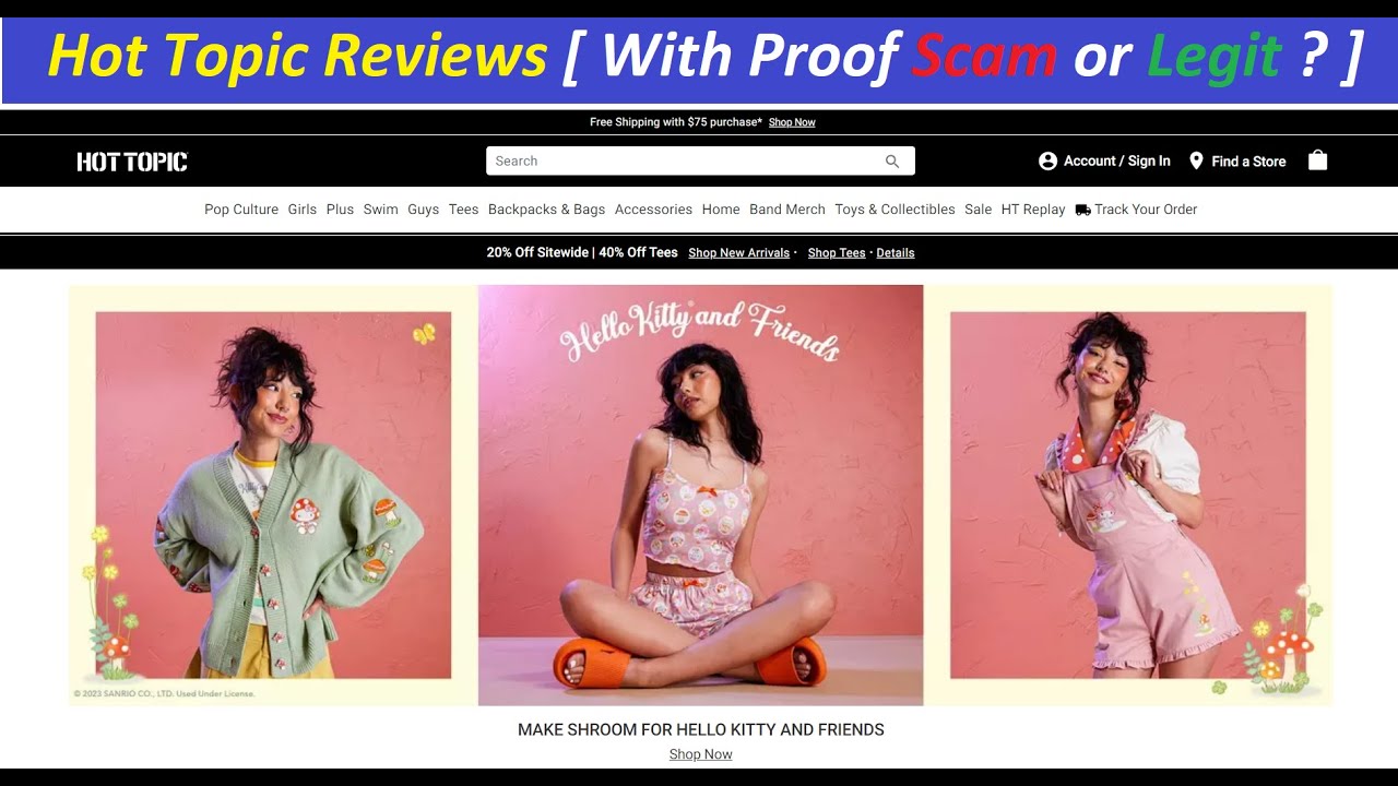 Hot Topic Reviews [ With Proof Scam or Legit ? HotTopic ! HotTopic Com ...