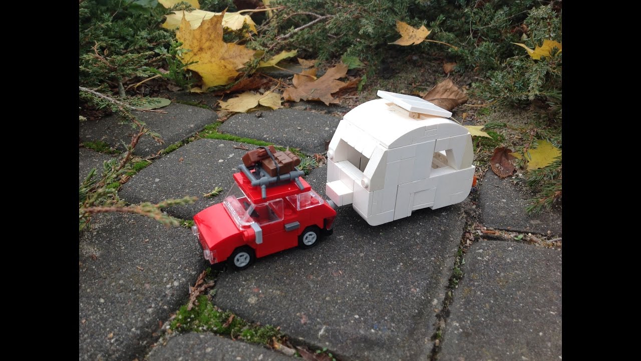 lego fiat 126 p + n126 caravan - YouTube