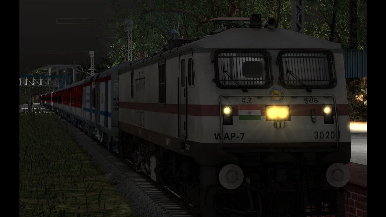 12632-Tirunelvelli-Chennai Egmore-NELLAI SF EXPRESS-TRAIN SIMULATOR ...