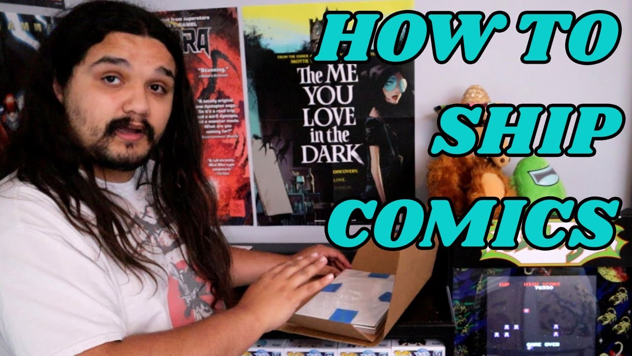 How to Properly Ship Comics!! - YouTube