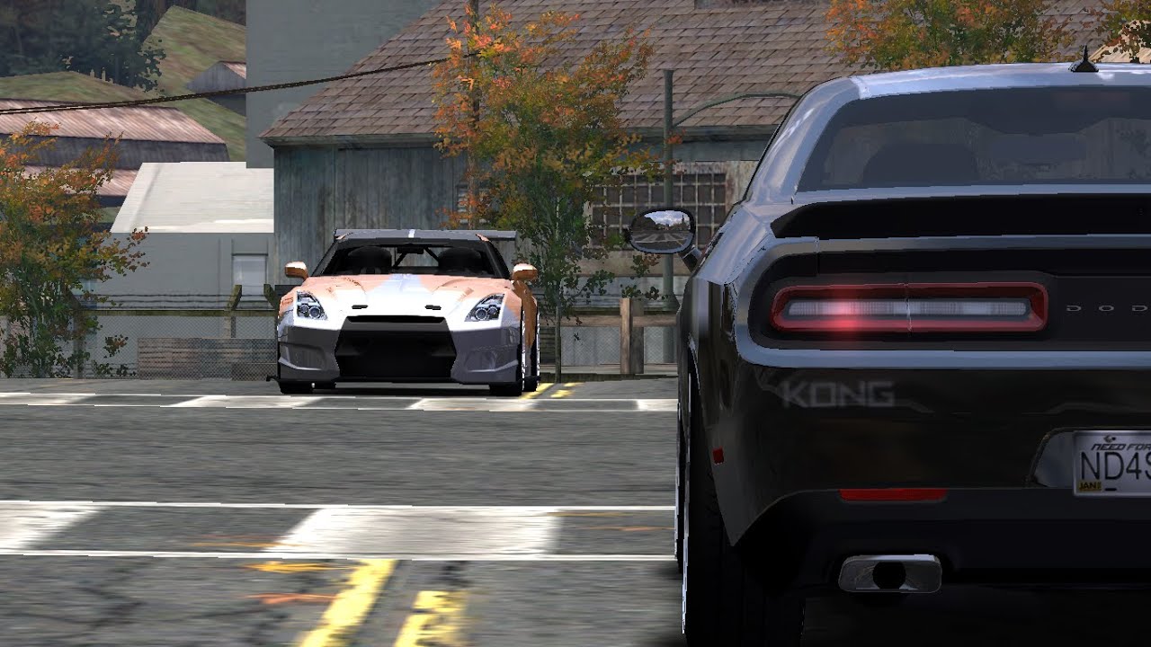 Nissan GTR R35 VS JV Dodge Challenger SRT Hellcat (Blacklist 4) - YouTube