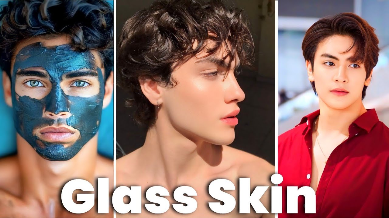 How to glow up your skin glass skin | full guide for lookmaxxing in ...