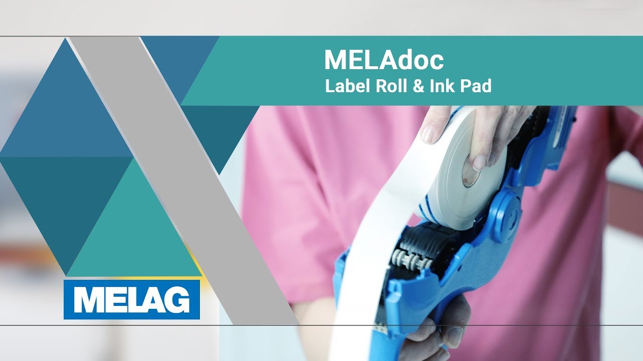 Label Printer MELAdoc: Replacing Label Roll and Ink Pad | Tutorial ...
