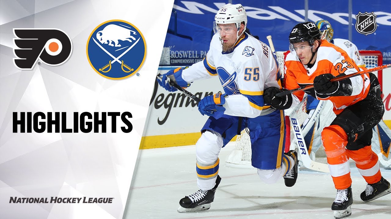 Flyers @ Sabres 2/28/21 | NHL Highlights - YouTube