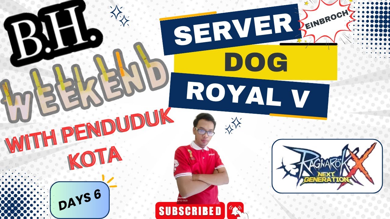 🔴 [LIVE] ROX - DAYS #6 EINBROCH - BH BERSAMA WARGA KOTA- SERVER DOG RV ...