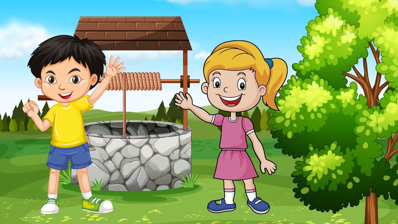Jack and Jill Went up the Hill - Song for Children - Nursery Rhymes and ...