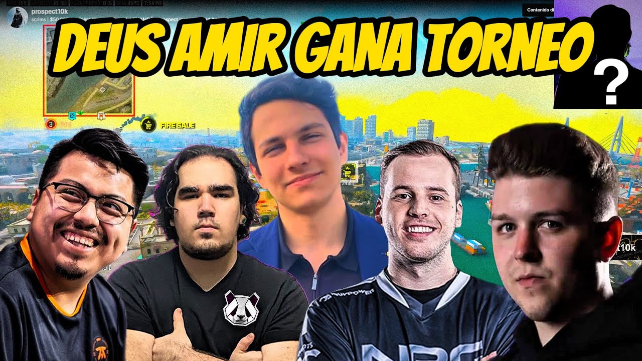 DEUS AMIR GANA TORNEO VS LOS MEJORES DEL MUNDO 🤯 (WARZONE) - YouTube