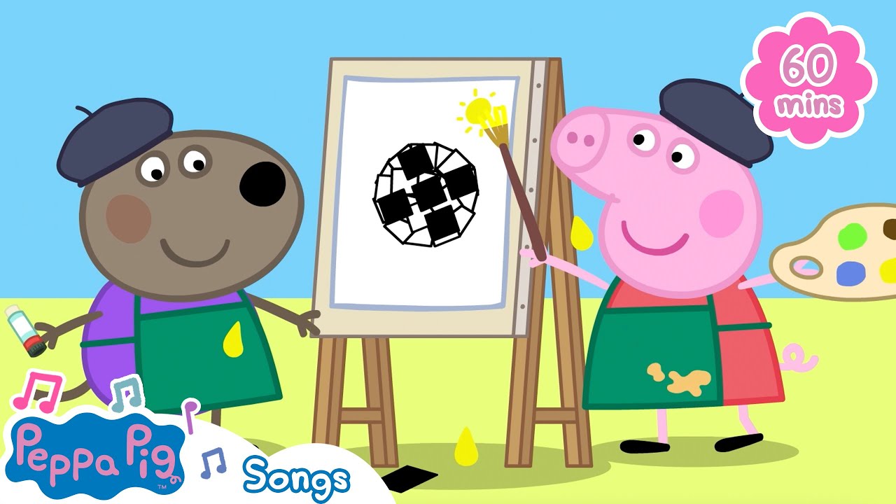 🎶 Oink Oink Peppa Pig + More Nursery Rhymes for Kids | Kids Songs ...
