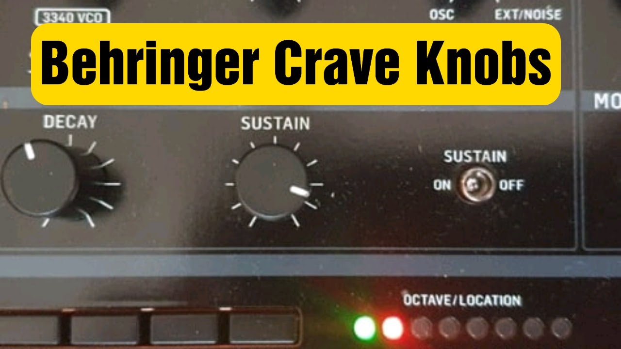Behringer Knobs - YouTube