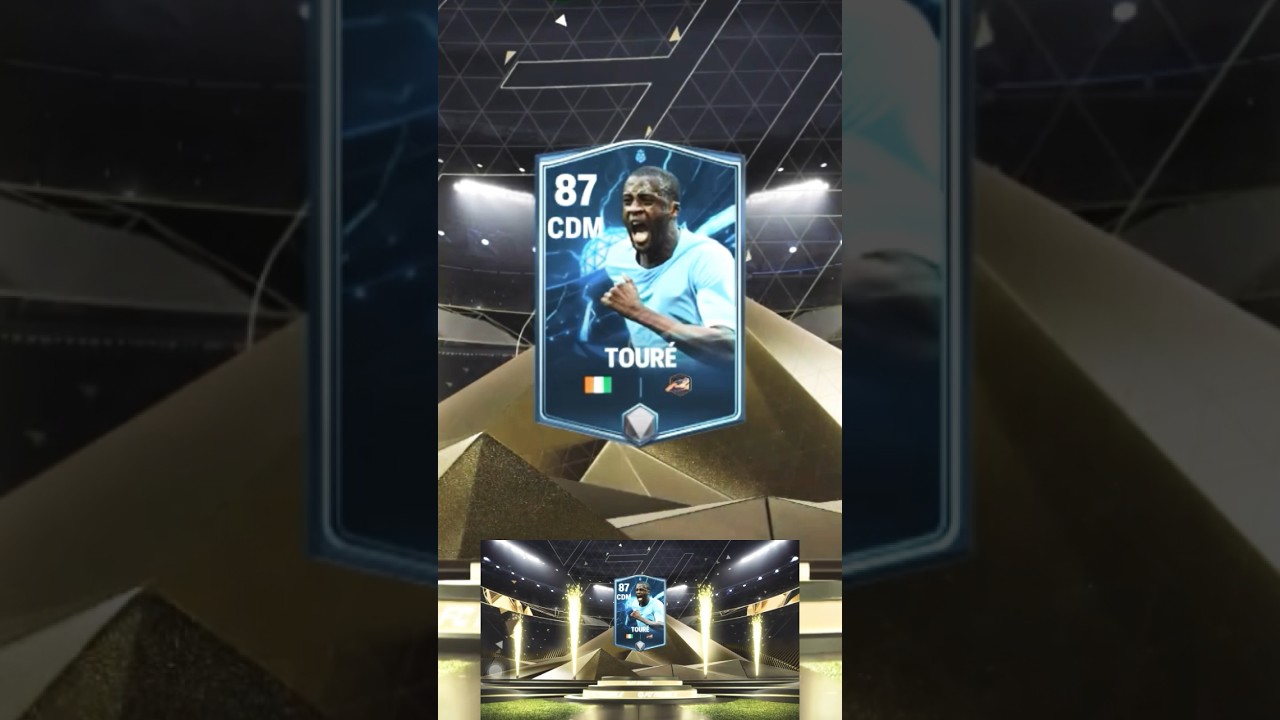I Unpacked Touré CDM 87 OVR National Valour Pack - YouTube