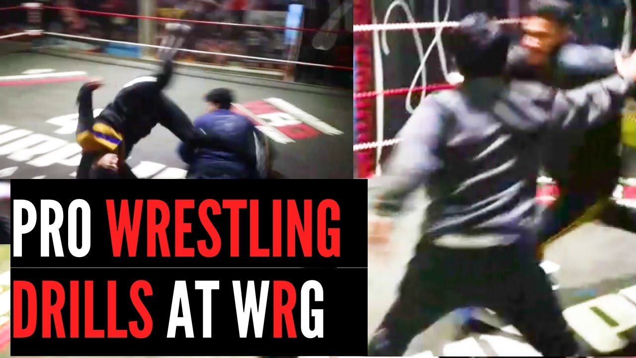 Pro Wrestling drills at the WRG Academy || Pro Wrestling training ...
