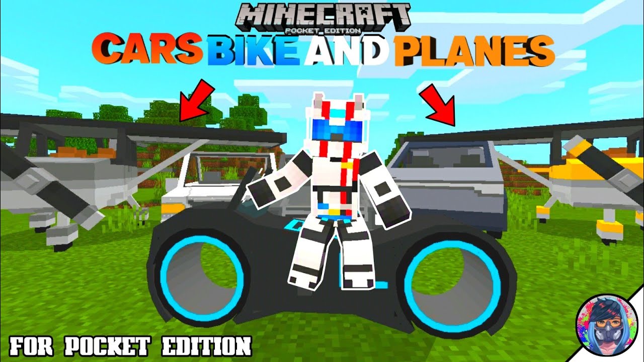 CARS BIKE AND PLANES ADDON FOR MINECRAFT POCKET EDITION | BEST ADDON ...