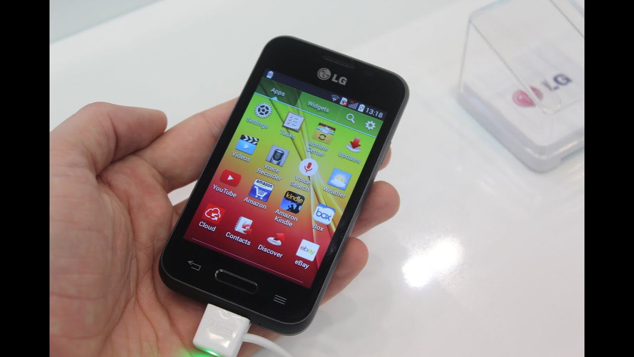 MWC 2014: LG L40 - hands-on, primele impresii - YouTube
