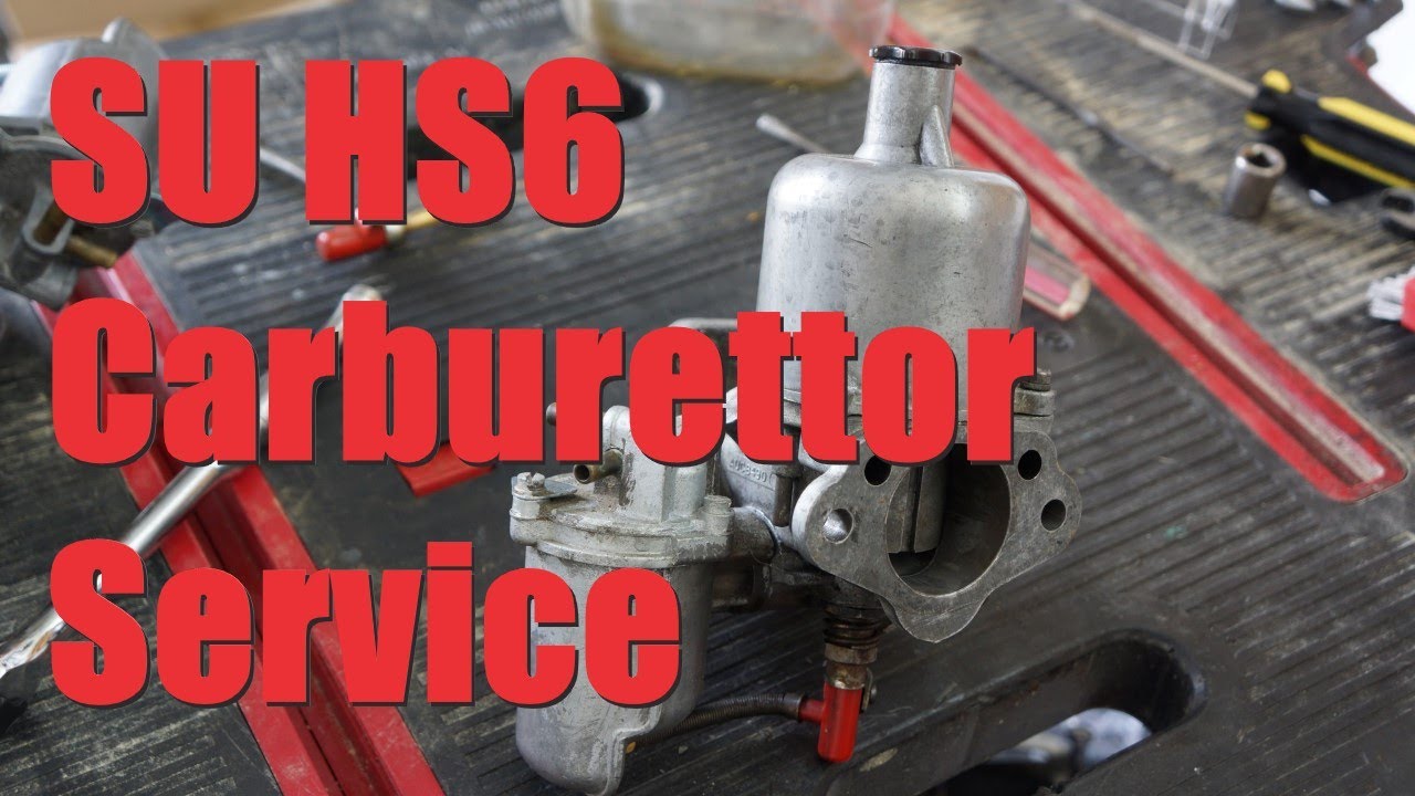 1968 MGC SU HS6 Carburettor Service - YouTube