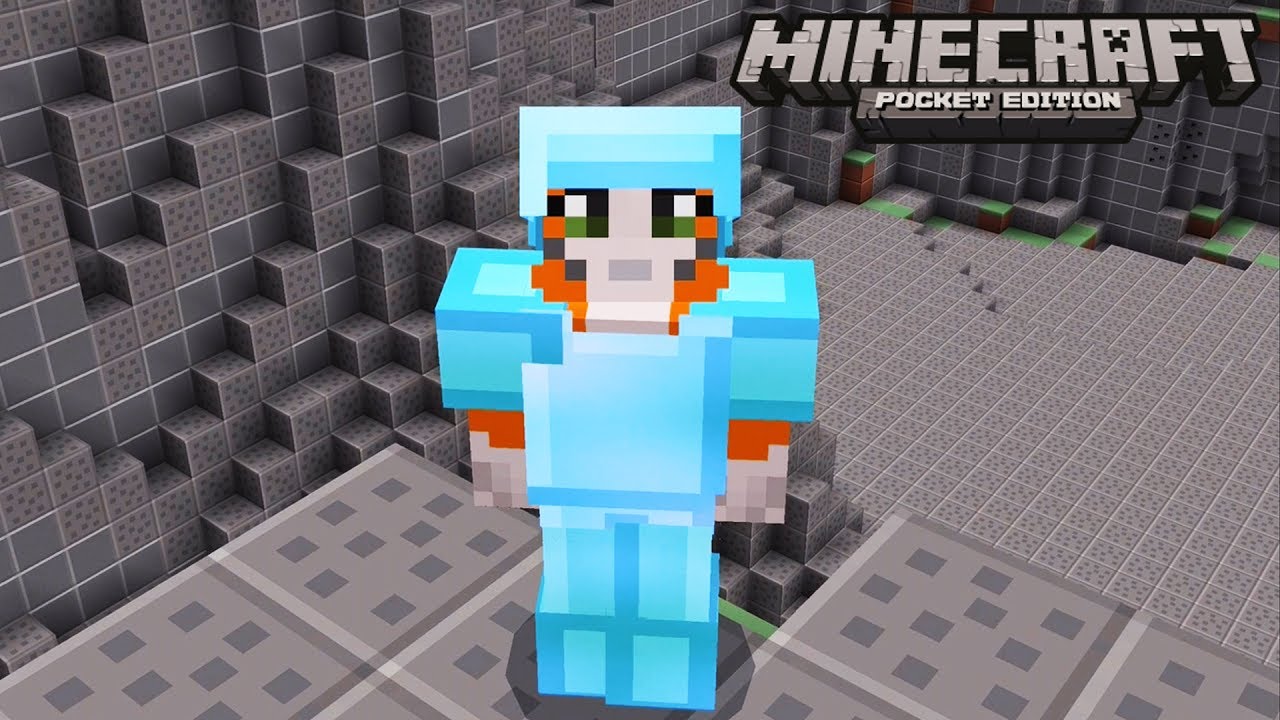 Minecraft: Pocket Edition - Land Of Gravel - No Home Challenge - YouTube