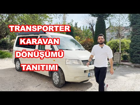 Popup Tavanlı Transporter Karavan Dönüşümü Tanıtımı