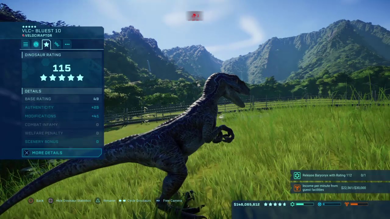Jurassic World Evolution_new blue raptor - YouTube