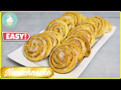 🌰 Nusschnecken 🌰| Nach Tante´s Art I Traditionelles Rezept I Basic I Grundrezept