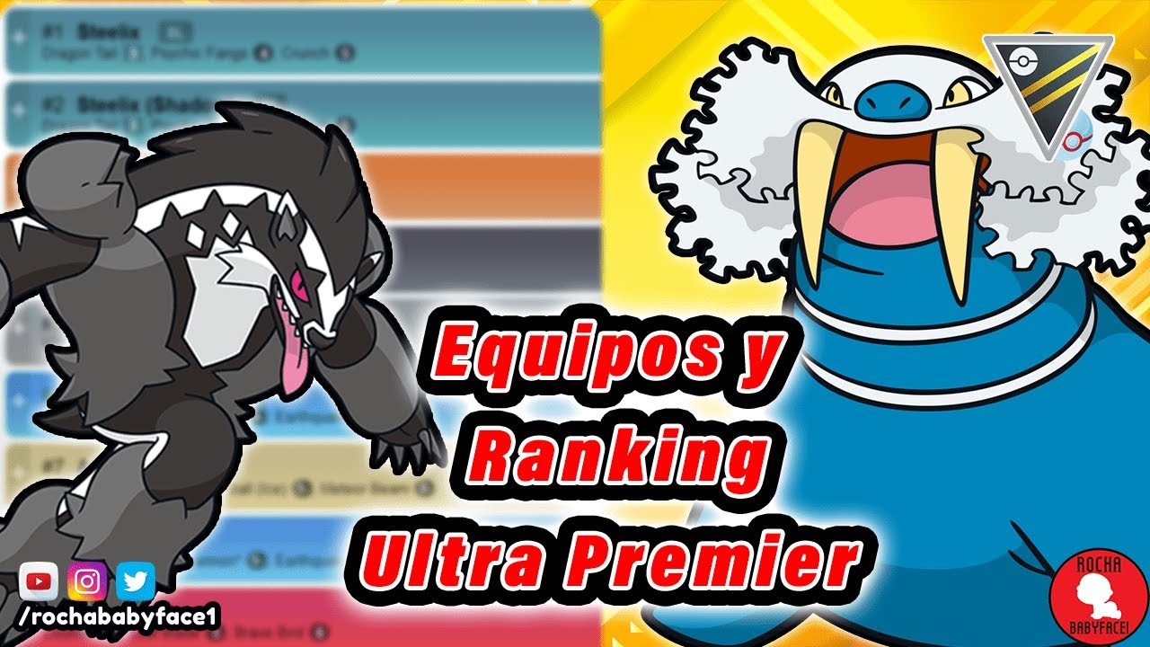 Equipos Y Ranking Ultra Premier Go Battle League Youtube