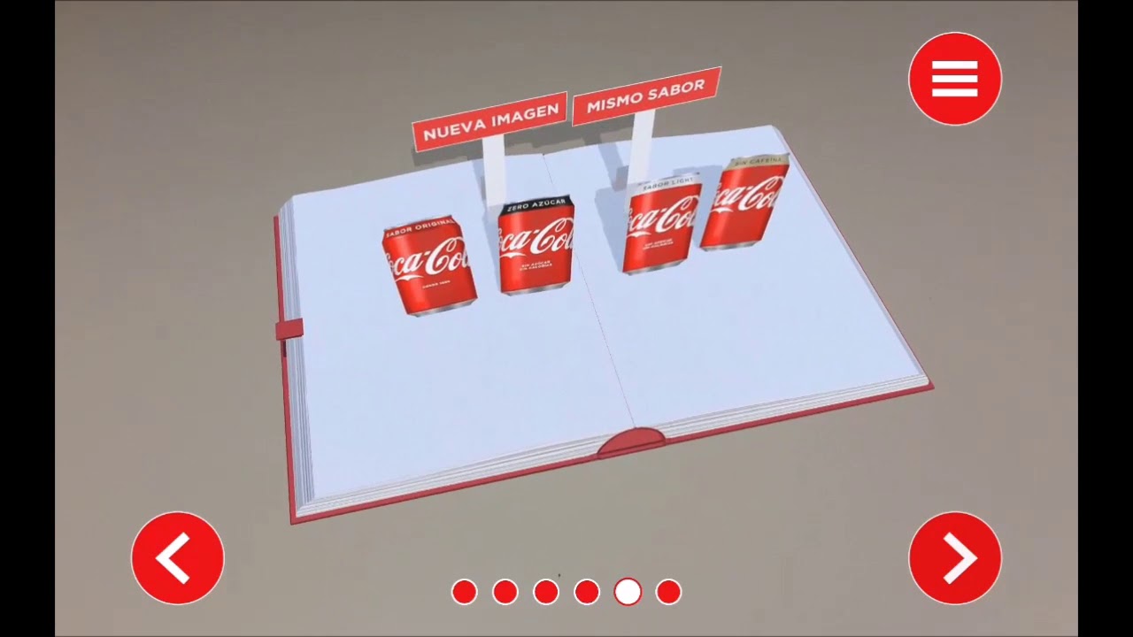 Coca-Cola - Augmented Reality app - YouTube