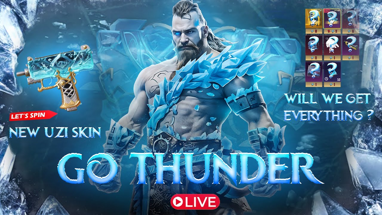 LET'S SPIN THE NEW UZI | GO THUNDER IS LIVE WITH FACE CAM #tamilstreamer - YouTube