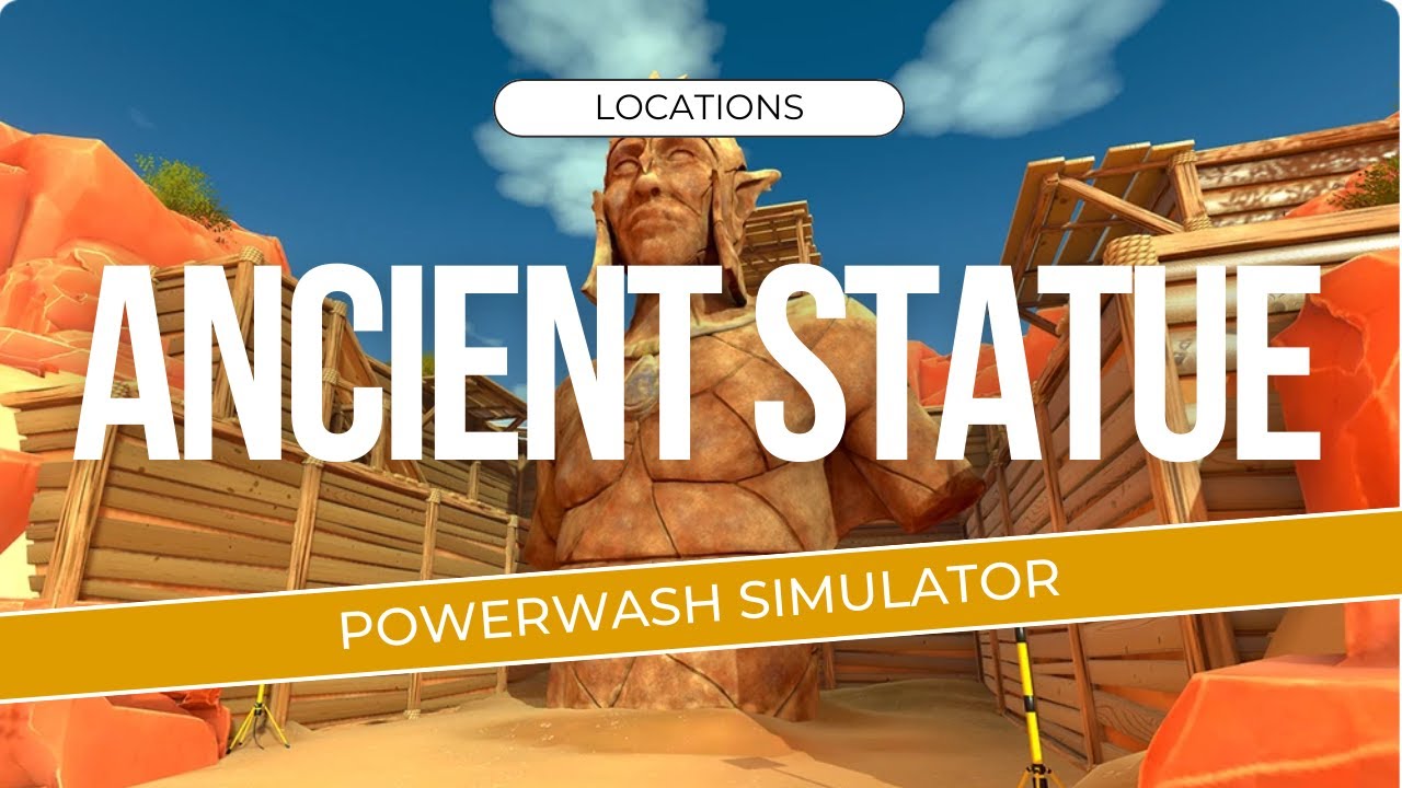 PowerWash Simulator | Locations | Ancient Statue - YouTube