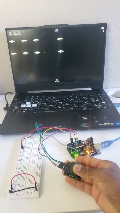 🎮 Build Your Own Game Controller with Arduino and pygame! 🎮#viral #funny #tutorial #music #fyp ...