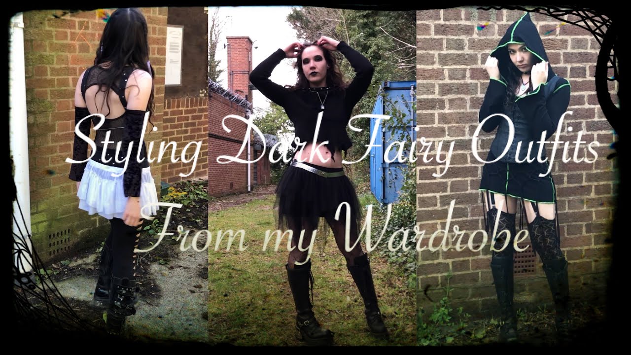 Styling Dark Fairy Outfits from My Wardrobe | Lookbook | Heidi ...
