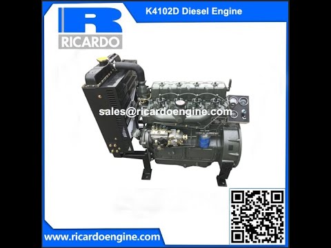 Ricardo 495 K4100D K4100ZD K4102ZD Diesel Engine Operation and ...
