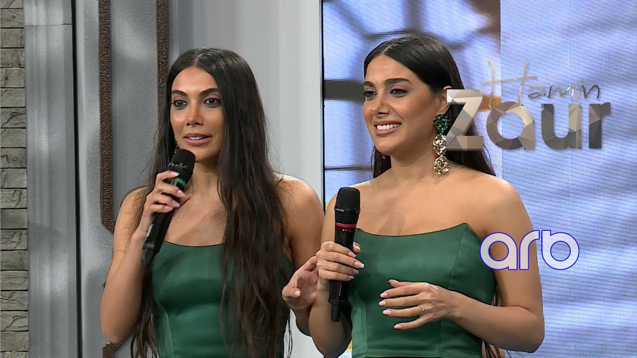 Sevil Sevinc bacıları məşhurları görmədən təxmin etdi - Həmin Zaur ...