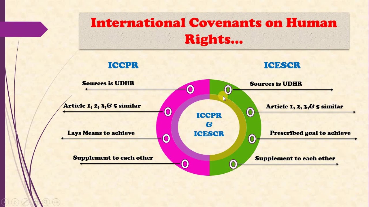 Relationship Between International Covenants - YouTube