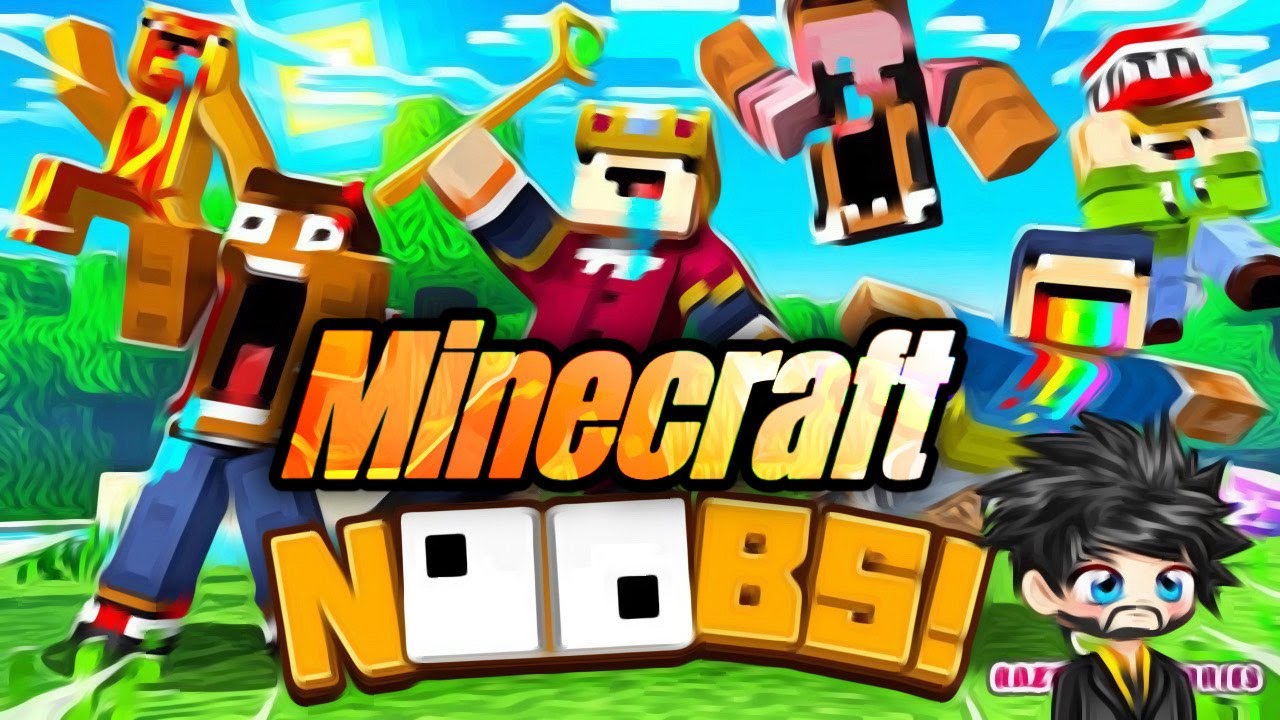 Minecraft Noobs back to business - YouTube