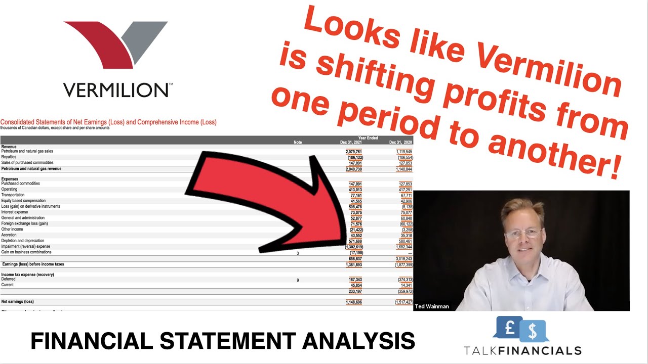 Vermilion 2021 - Financial Analysis: is this company massaging the ...